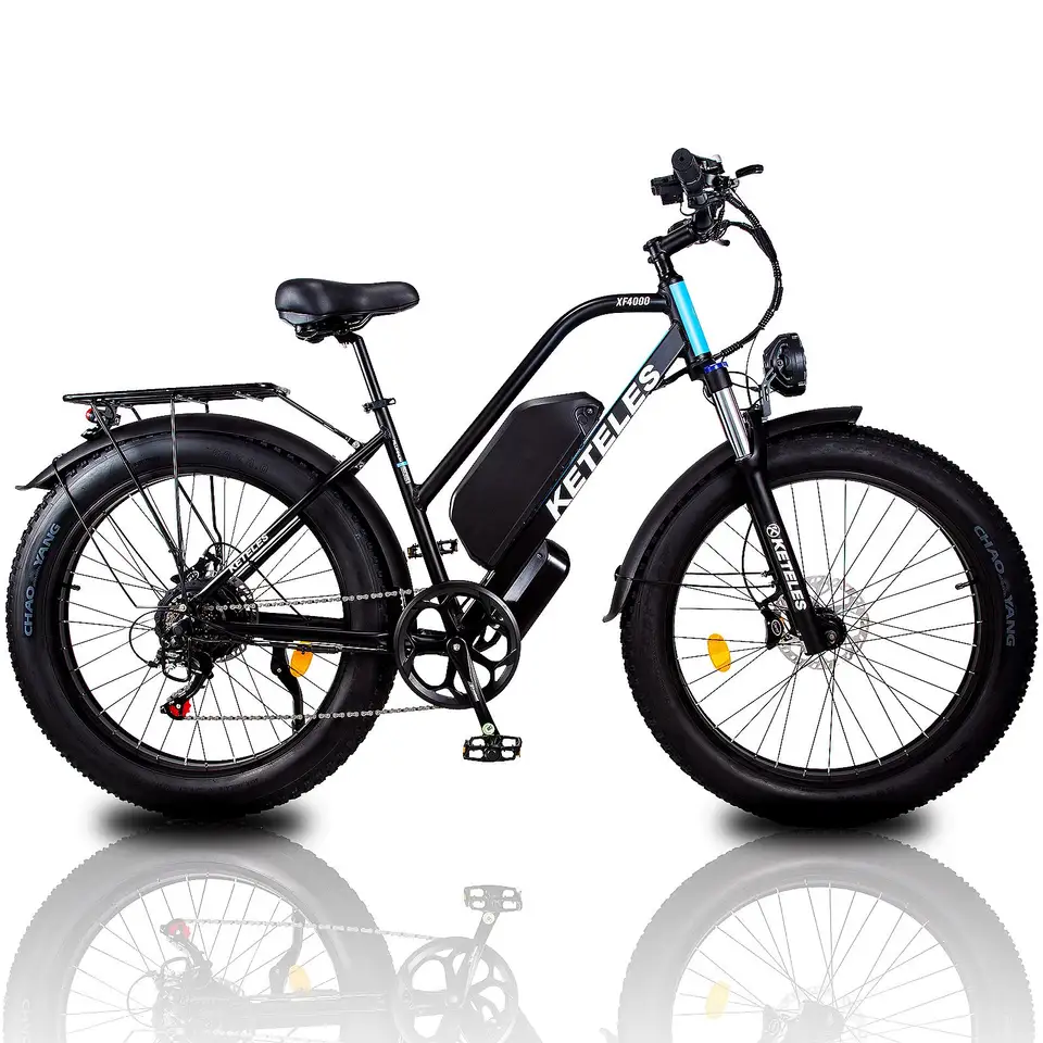 KETELES XF4000 1000W Electric Bike 48V 23AH Fat Tire E-Bike– KETELES US Official Store | keteles.us